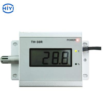 China TH-30R Temperature and Humidity Sensor with ±0.1°C Accuracy and IP65 Rating for Cleanroom Monitoring for sale