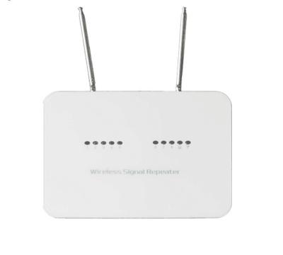 China GSM Signal Amplifier 200m Range 433MHz Wireless Security System Extender with 8 Defense Zones for sale