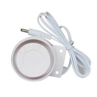 China White 200dB Wired Security Siren with 12VDC Operation and 150m Sound Range for GSM Alarm Systems for sale