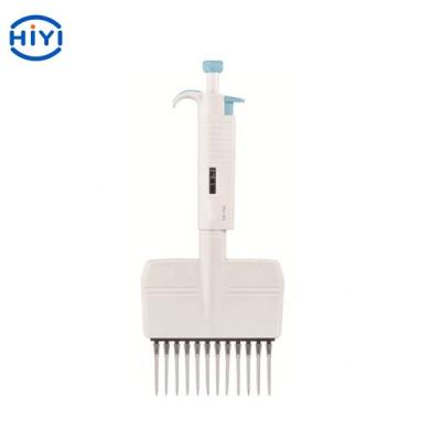 China Half Autoclavable 50-300ul Adjustable Volume Pipettes Adjustable Multichannel Pipette for sale