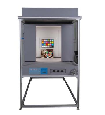 China CC120 Color Matching Light Box with 3 Light Sources - 1350×900×2174mm Steel Construction for Industrial Color Assessment for sale