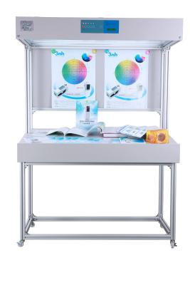 China CC120-E Standard Light Source Color Matching Box with 3 LED Sources and 25,000-Hour Lifespan for Printing Industry for sale