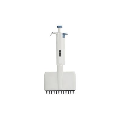 China 12 Channel Adjustable Volume Pipette 0.5-10μl Half Sterilize Lab Liquid Transfer Tool for sale