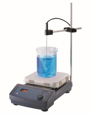 China HP550 Laboratory Digital Hotplate Magnetic Stirrer 580°C Max Temperature 184x184mm Glass Ceramic Plate for sale