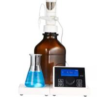 China Digital Visual Control Analytical Chemistry Electronic Titrator 0.01mL-99.99mL 10μL Resolution for sale