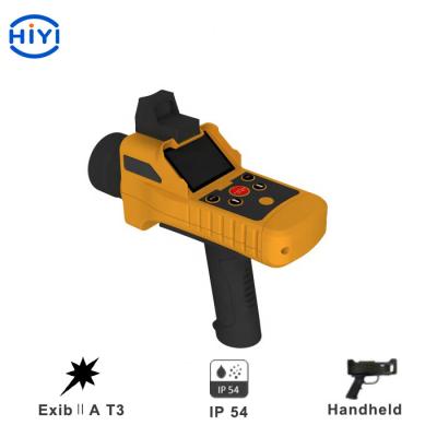 China HiYi Natural Gas Handheld Laser Methane Detector with 150m Range, 0.1s Response Time, IP54 Rating and App Monitoring for sale