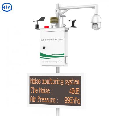 China HiYi Y8 Outdoor Air Quality Monitor with PM2.5 PM10 TSP 0-10 mg/m³ Range and 1-60 m/s Wind Speed Measurement for sale