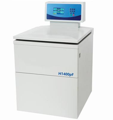 China H1400pF High-Speed Refrigerated Soil PF Curve Centrifuge 22000r/min 52000xg for Agricultural Science for sale