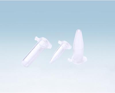 China 0.2 ml PCR Single Tube Transparent Flat Cover Polypropylene for PCR Machine for sale