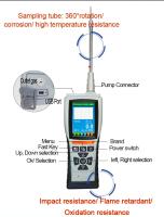 China Portable SF6 Gas Detector 3000ppm Sulfur Hexafluoride Leak Alarm with Audible Alert for sale