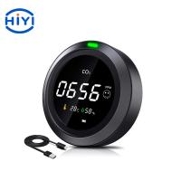 China Carbon Dioxide Monitor with 0-5000 ppm Range and 2400mAh Battery - Indoor Air Quality Detector for sale