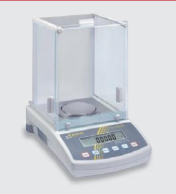 China CE 0.1mg Digital Electronic Analytical Balance 220g Capacity with Antistatic Plastic Draught Shield and RS232 Interface for sale
