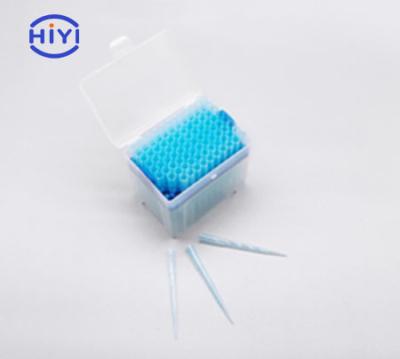 China 1000ul Lengthening 1250ul Biological Standard Size Pipette Filter Tips for sale
