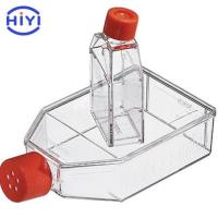 China Biological Cell and Tissue Culture Flask 25cm² 75cm² 175cm² with Ventilation Cover for sale