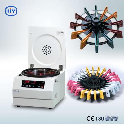 China Benchtop Blood Card Centrifuge 4000rpm 12 Card Capacity 100W for Blood Bank for sale