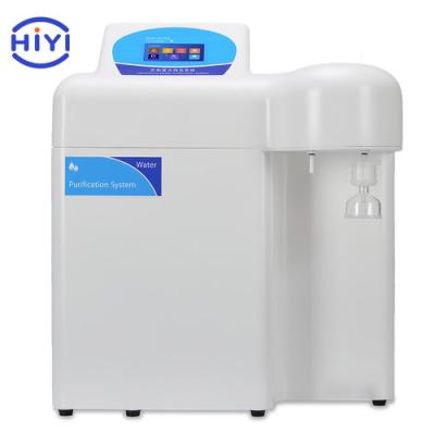 China Tabletop Intelligent 120W Ultra Pure Water Machine 15L/H for Microbial Culture Medium Preparation for sale