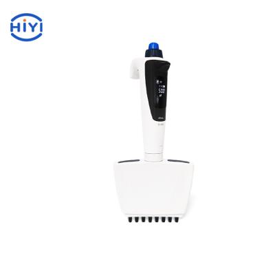 China 8 Channel Electronic Micropipette 0.5-300uL Automatic Multifunctional for sale