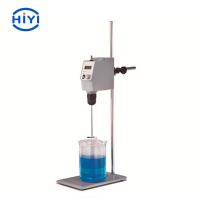 China 50-2200rpm LCD Overhead Electric Agitator Mixer 20L 70W Brushless DC Motor for Biotechnology for sale