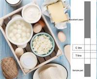 China Aflatoxin M1 Test Strip for Fresh Raw Milk 0.08 μg/kg Detection Limit 96 Tests per Box for sale