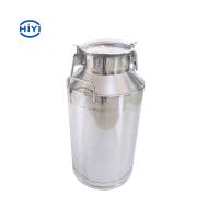 China 304 Stainless Steel Milk Bucket with 1mm Thickness for Storage and Long-Distance Milk Transportation for sale
