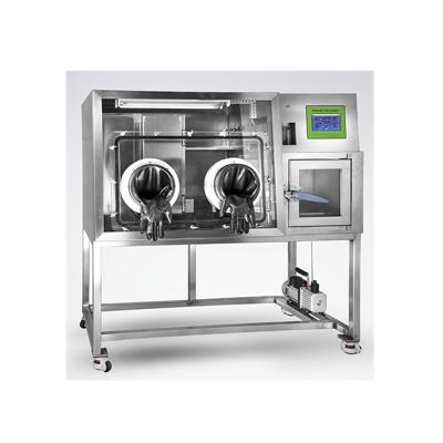 China Stainless Steel LAI-D2 Anaerobic Workstation Glove Box 95x67x75cm 1500W for sale