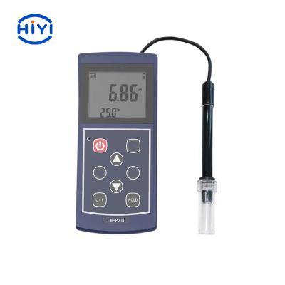 China LH-P210 Portable Digital PH Meter with 0.01 pH Resolution and IP65 Rating for Solution Analysis for sale