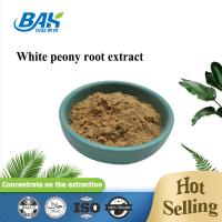China 5 - 50% White Peony Root Extract Supplement Anti Convulsive for sale