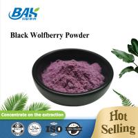 China 25% Fruit And Vegetable Powders Black Wolfberry Extract for sale