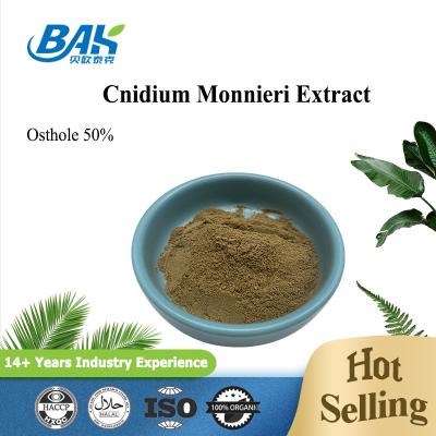 China Food Grade Cnidium Fruit Extract Powder 50% Osthole Antibacterial for sale