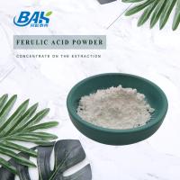 China BAK Bulk Natural 98% Ferulic Acid Powder 1135-24-6 for Cosmetics Food Pharma for sale