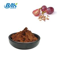 China Water Solvent Anthocyanin Extract Supplement Grape Seed Extract Powder Reddish Brown for sale
