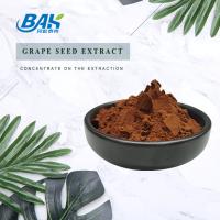 China Water Solvent Anthocyanin Extract Supplement Grape Seed Extract Powder Reddish Brown for sale