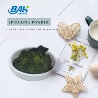 China Lower Cholesterol Organic Spirulina Powder 60% Protein for sale