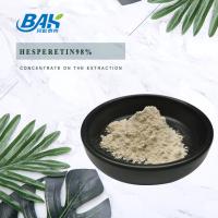 China Hesperetin 98% Nutrient Supplement Powder Citrus Aurantium Extract for sale