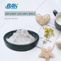 China Black Sesame Seed Extract Sesamin 98% Powder Cas 607-80-7 HPLC Tested for sale