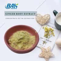 China Water Soluble Ginger Extract Powder Gingerol 1% 5% Mens Health Supplement for sale