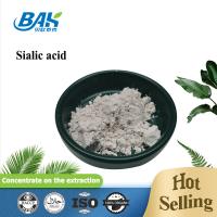 China Natural Cosmetic Sialic Acid N-Acetylneuraminic Acid 99.5% White Fine Powder for sale