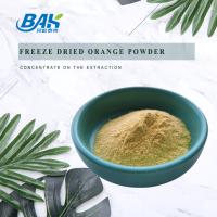China Fruit And Vegetable Powders 99.9% Freeze Dried Orange Powder for sale