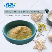 China Fruit And Vegetable Powders 99.9% Freeze Dried Orange Powder for sale