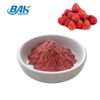 China Organic Freeze Dried Strawberry Powder 80 Mesh Natural Pink for Food Beverage for sale