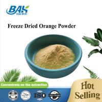 China 99% Fruit And Vegetable Powders Orange Freeze Dried Powder for sale