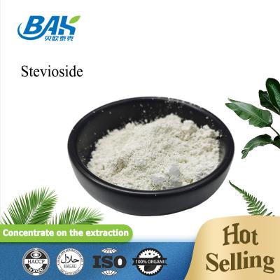 China Stevia Leaf Extract Stevioside Powder Natural Sweeteners Food Additive for sale