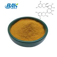 China Green Tea Extract Powder Theaflavin 40% HPLC Reddish Brown Fine Powder 80 Mesh for sale