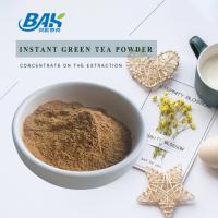 China Water Soluble Instant Green Tea Extract Powder 10:1 80 Mesh Fine Powder MOQ 1kg for sale