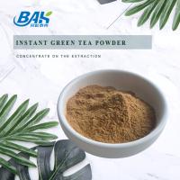China Water Soluble Instant Green Tea Extract Powder 10:1 80 Mesh Fine Powder MOQ 1kg for sale