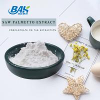 China Saw Palmetto Extract 25%-45% Fatty Acids White Powder for Hair Loss and Prostate Health for sale