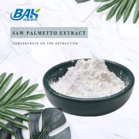 China Saw Palmetto Extract 25%-45% Fatty Acids White Powder for Hair Loss and Prostate Health for sale