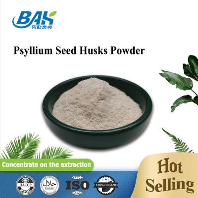 China Plantago Ovata Psyllium Seed Husks Powder 95% Pass 80 Mesh Dietary Fiber Supplement for sale