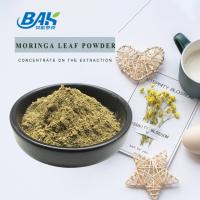 China Organic Moringa Leaf Powder 80 Mesh Food Grade Halal Kosher ISO Green Superfood for sale