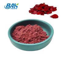 China 100% Rose Petal Extract Powder 10:1 Natural Cosmetic Ingredient 80 Mesh Pink for sale